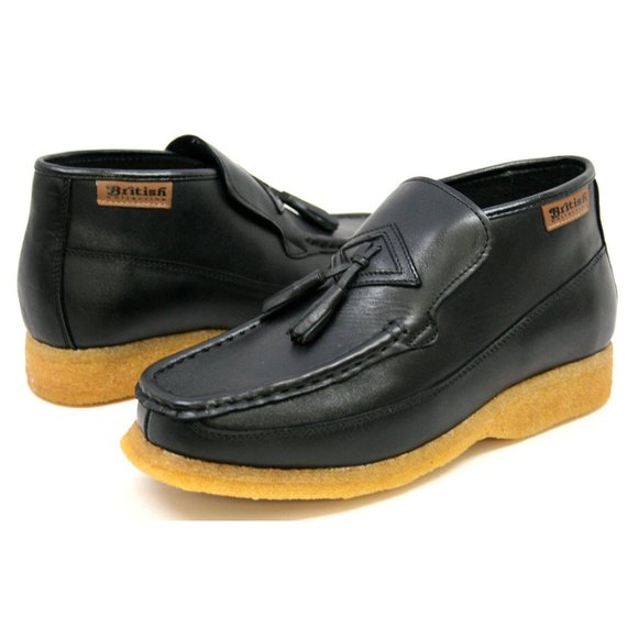 British Walkers | Shoes | British Walkers Mens Classic Slip On Black ...